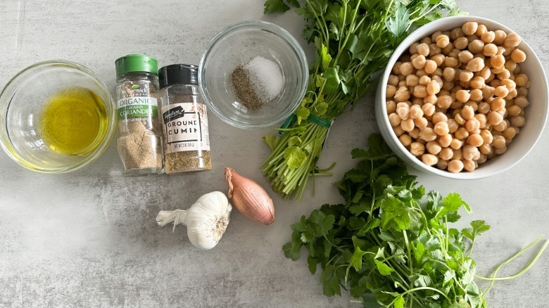 Baked falafel recipe