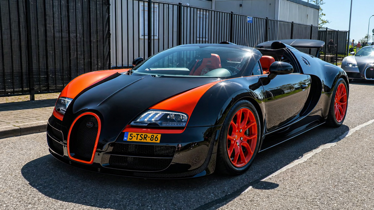 What makes the world record edition Bugatti so special?