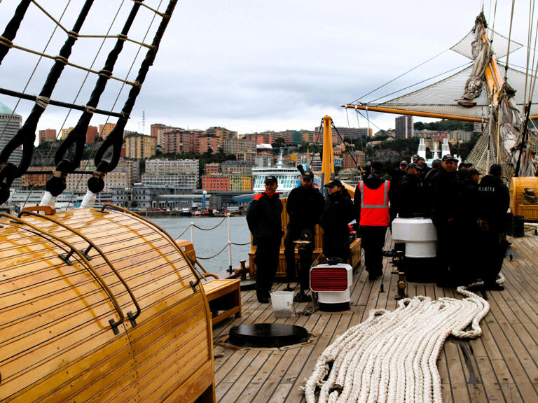 Vespucci ready to set sail for US for 250th anniversary of American ...