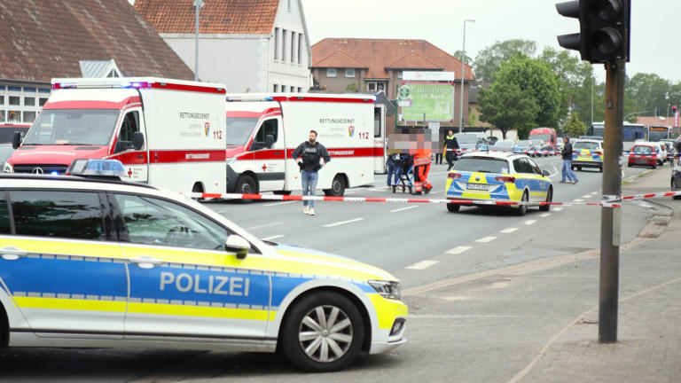 Großeinsatz nach Schießerei in Nienburg: ein Toter, ein Schwerverletzter