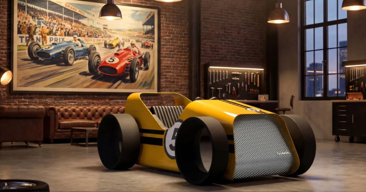 Le simulateur façon lit voiture qui pousse le sim racing dans l'ultra‑luxe