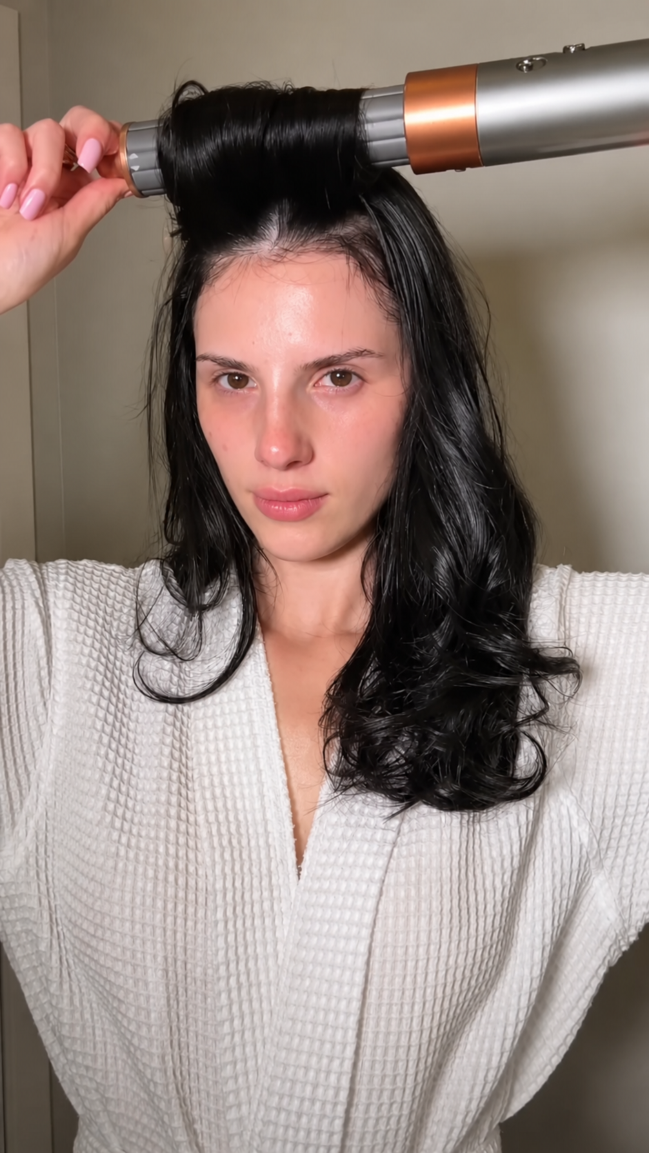 Easy shower blowout!