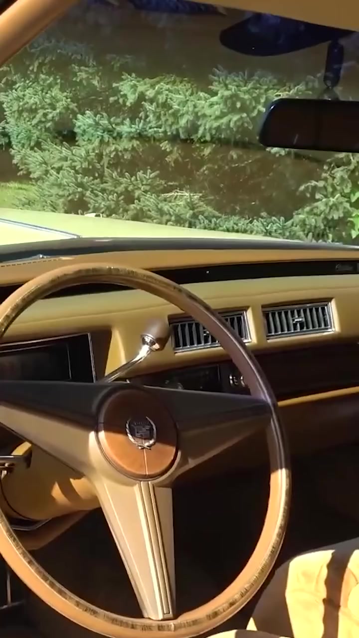 1974 Cadillac Fleetwood spotlight