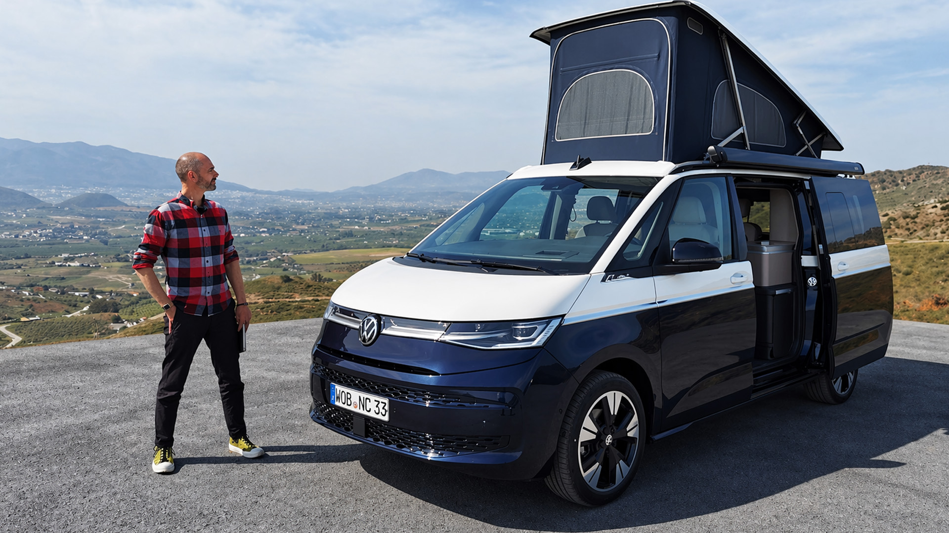 Volkswagen California camper with a practical design for adventure