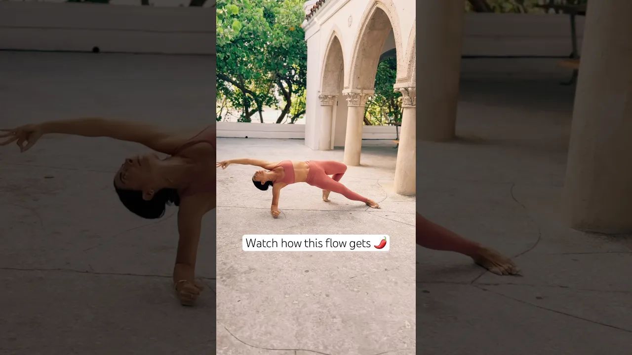 Watch how the his warm up starts slow and ends up spicy 🔥