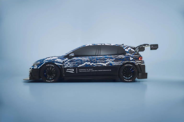 This angry-looking Volkswagen Golf R is going racing at next year's 24h ...