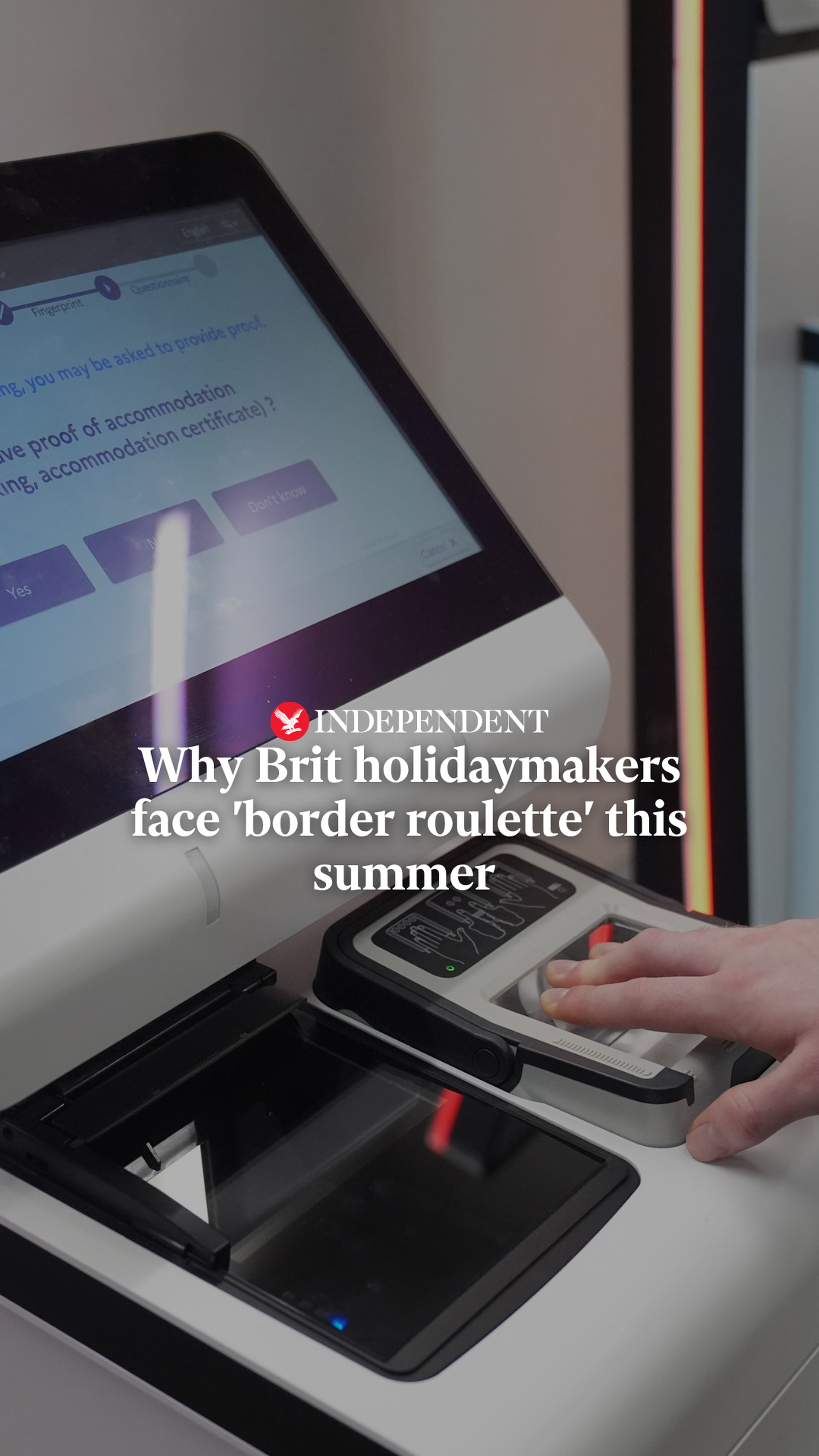 Why Brit holidaymakers face 'border roulette' this summer