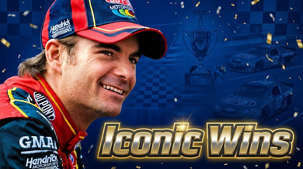 10 Jeff Gordon victories that built a lasting NASCAR legacy
