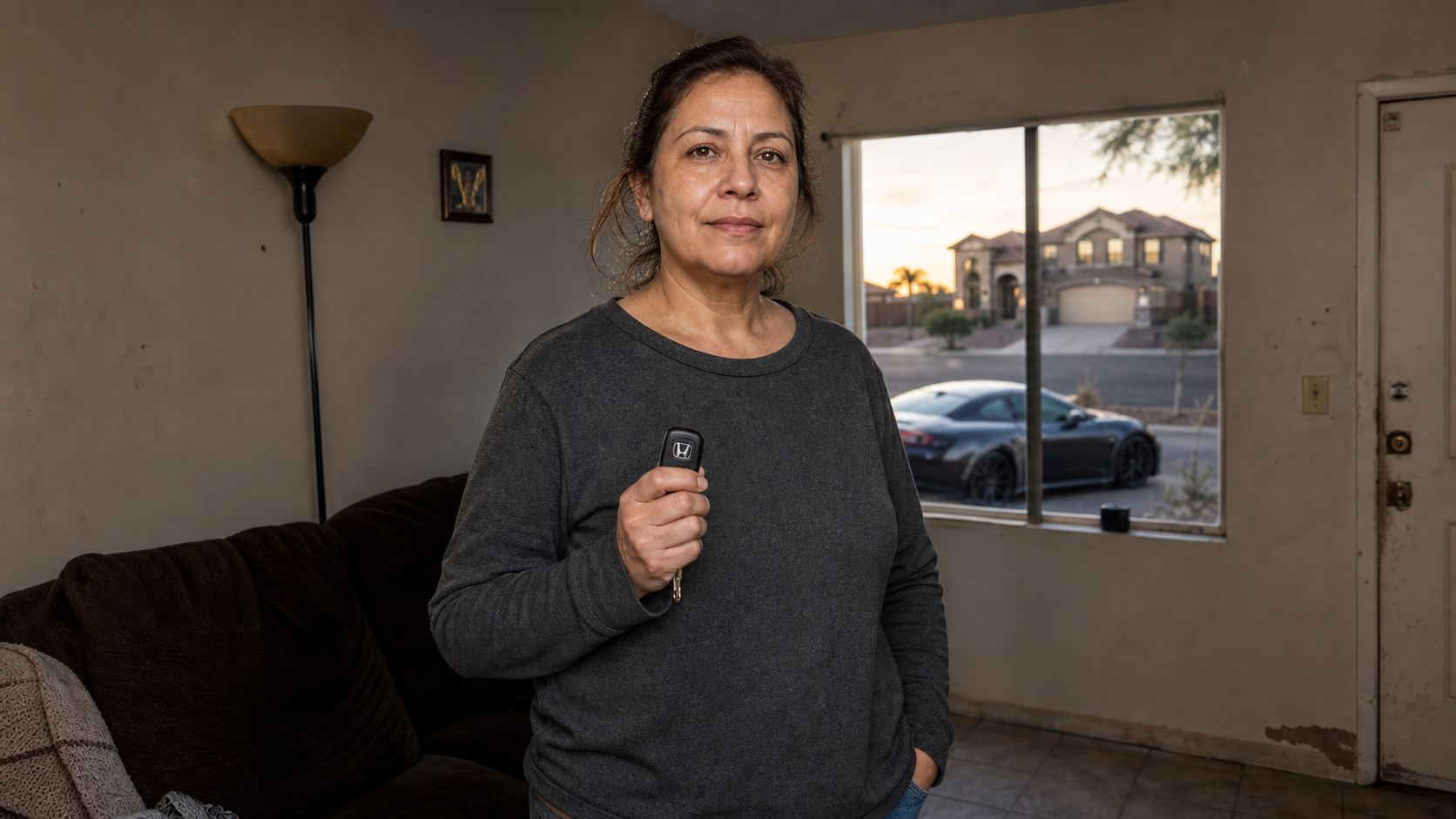 Looking poor helped her build real wealth