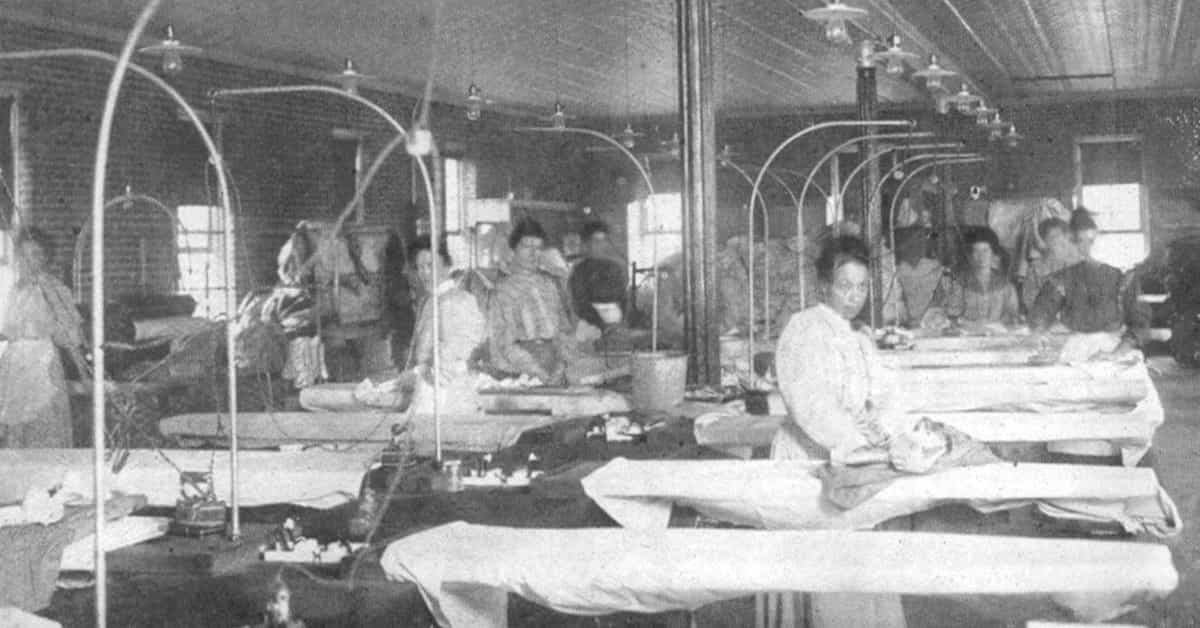 Life in a US mental hospital in 1900