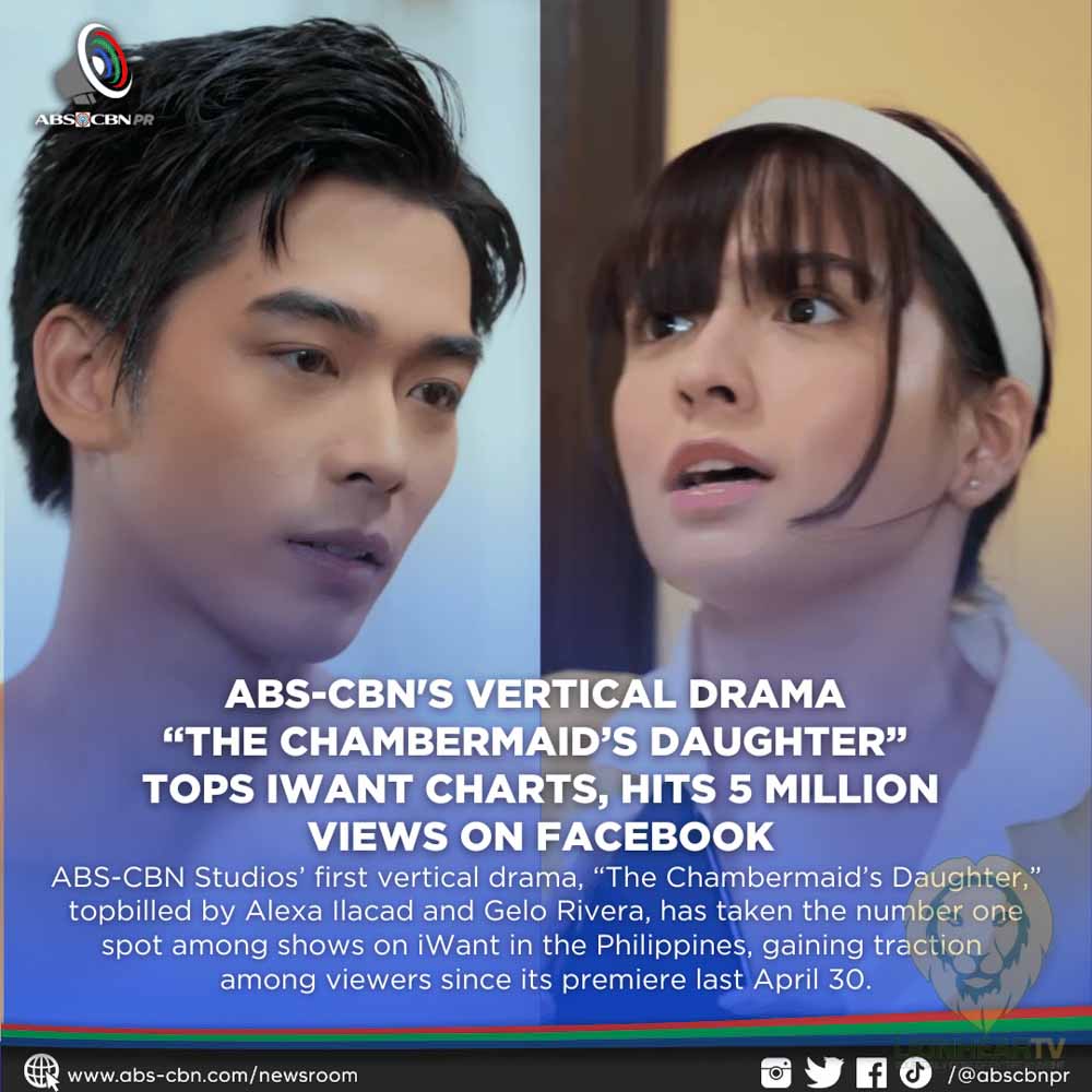 ABS-CBN’s vertical drama ‘The Chambermaid’s Daughter’ tops iWant charts ...