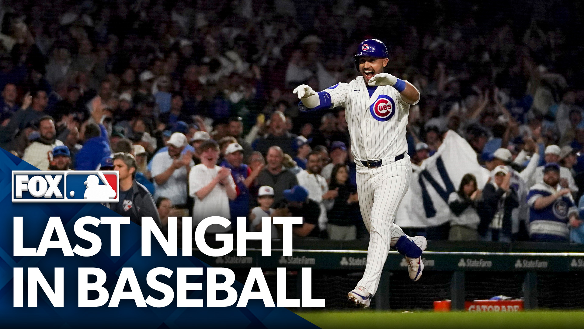 Last night in baseball: Cubs cap 9th inning comeback with walk-off homer