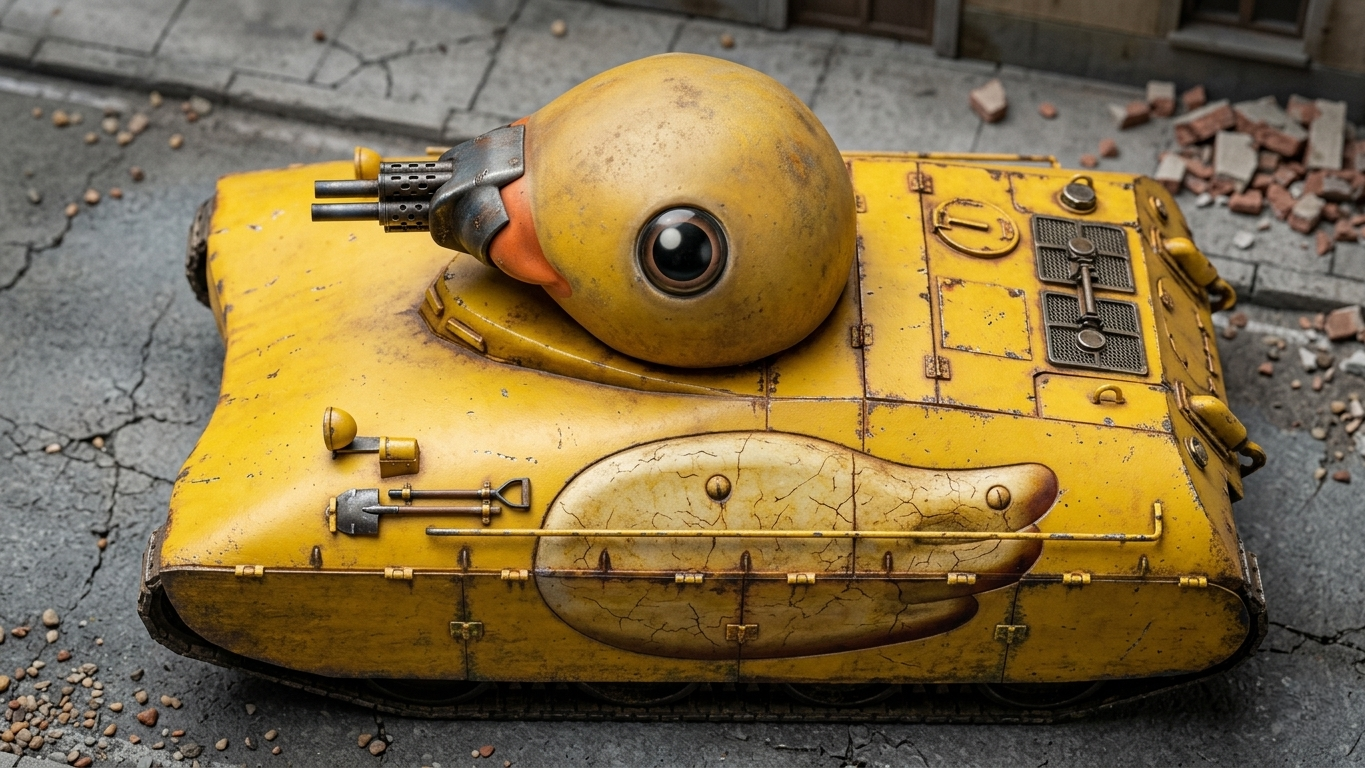 They planned to build a duck tank - but there was a problem
