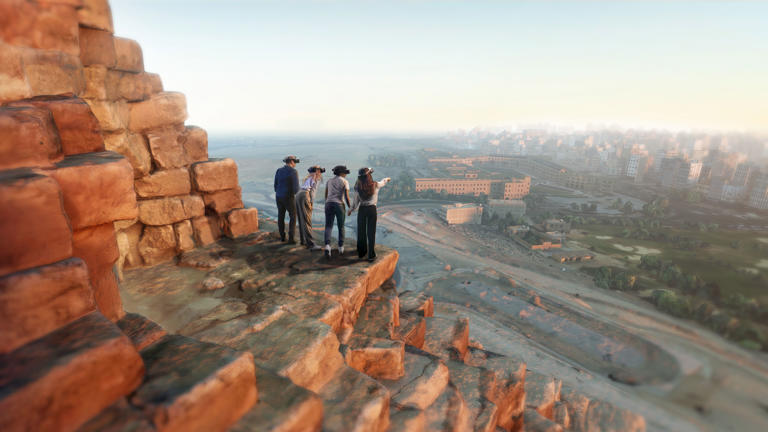 Step inside a pyramid with new VR experience at Blume Studios