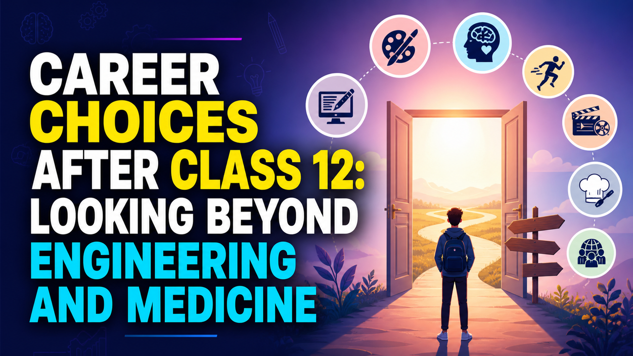 Career choices after class 12: Looking beyond engineering and medicine