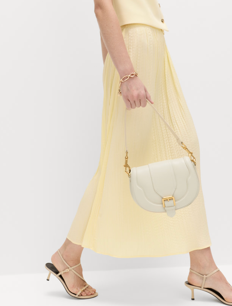 M&S's skirt proves lemon yellow is the hue of summer, and you can wear ...
