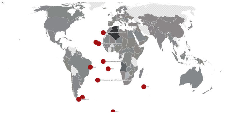 Hantavirus cruise outbreak: Map shows where ship's been