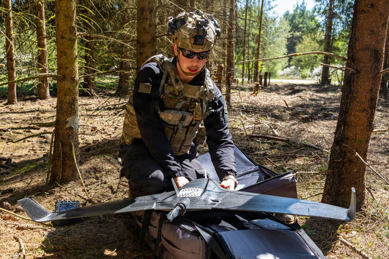 As US eyes smaller military footprint in Europe, new unit trains for ...