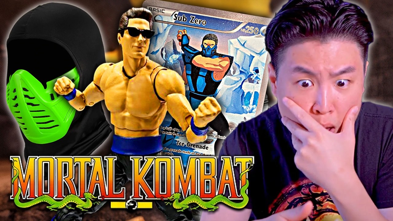 New Mortal Kombat figures and card game revealed for fans