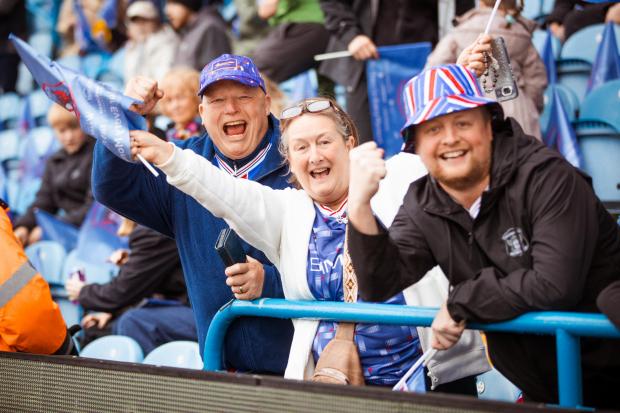 In pictures: Carlisle United fans at the Boreham Wood play-off game!