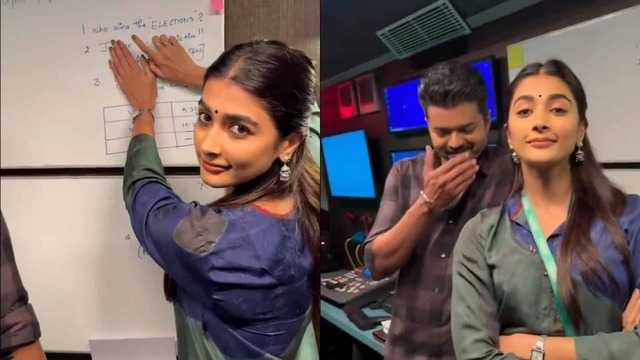 Viral video: Pooja Hegde predicted Thalapathy Vijay's 2025 win