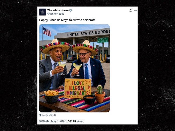 White House Cinco de Mayo post sparks backlash, Chuck Schumer fires back