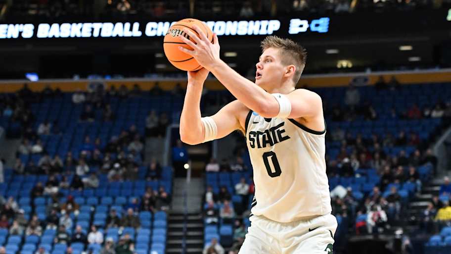 Michigan State star Jaxon Kohler gets first professional basketball ...