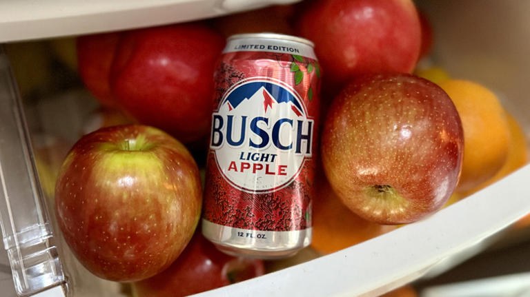 Review: Can't admit you love hard cider? Busch Light Apple's got ya ...