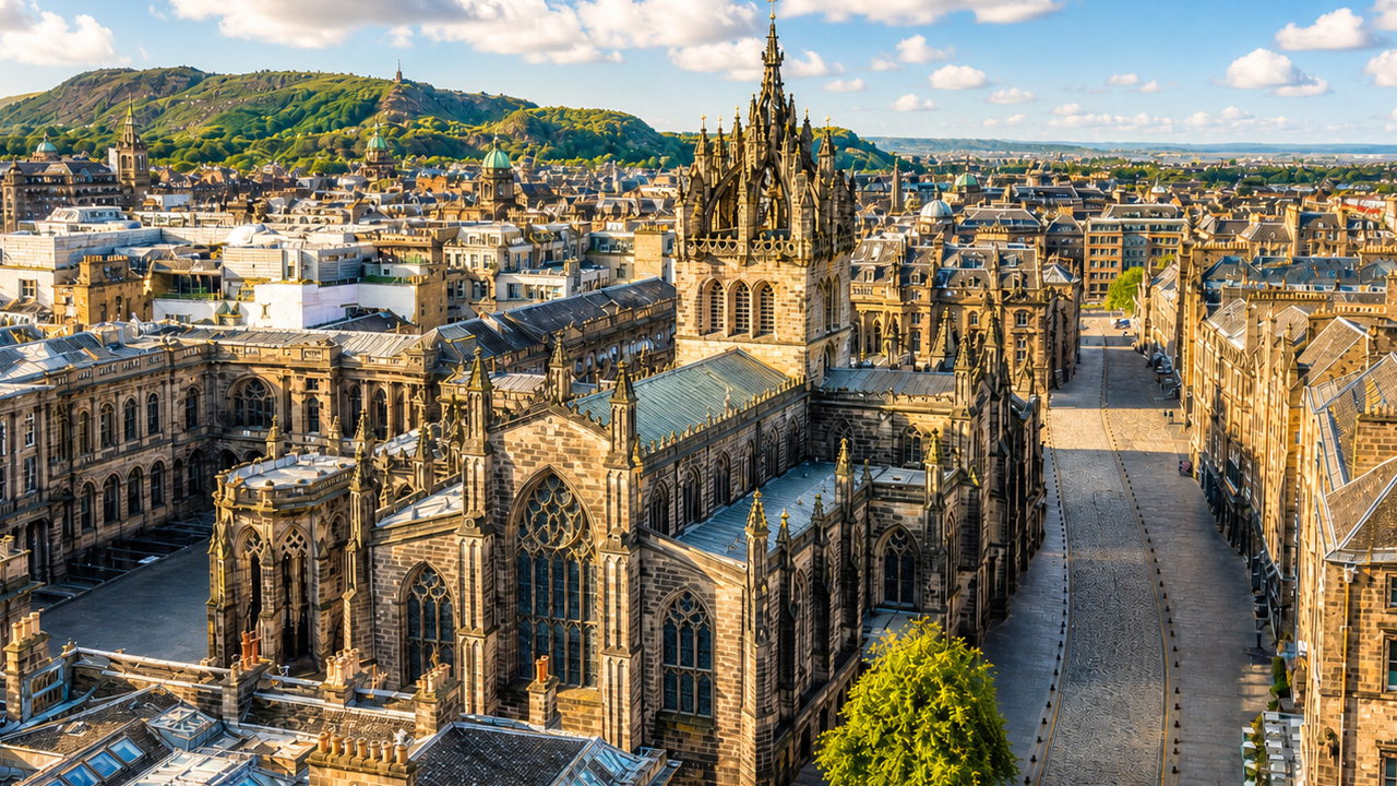 Why Edinburgh looks so timeless from this cathedral view