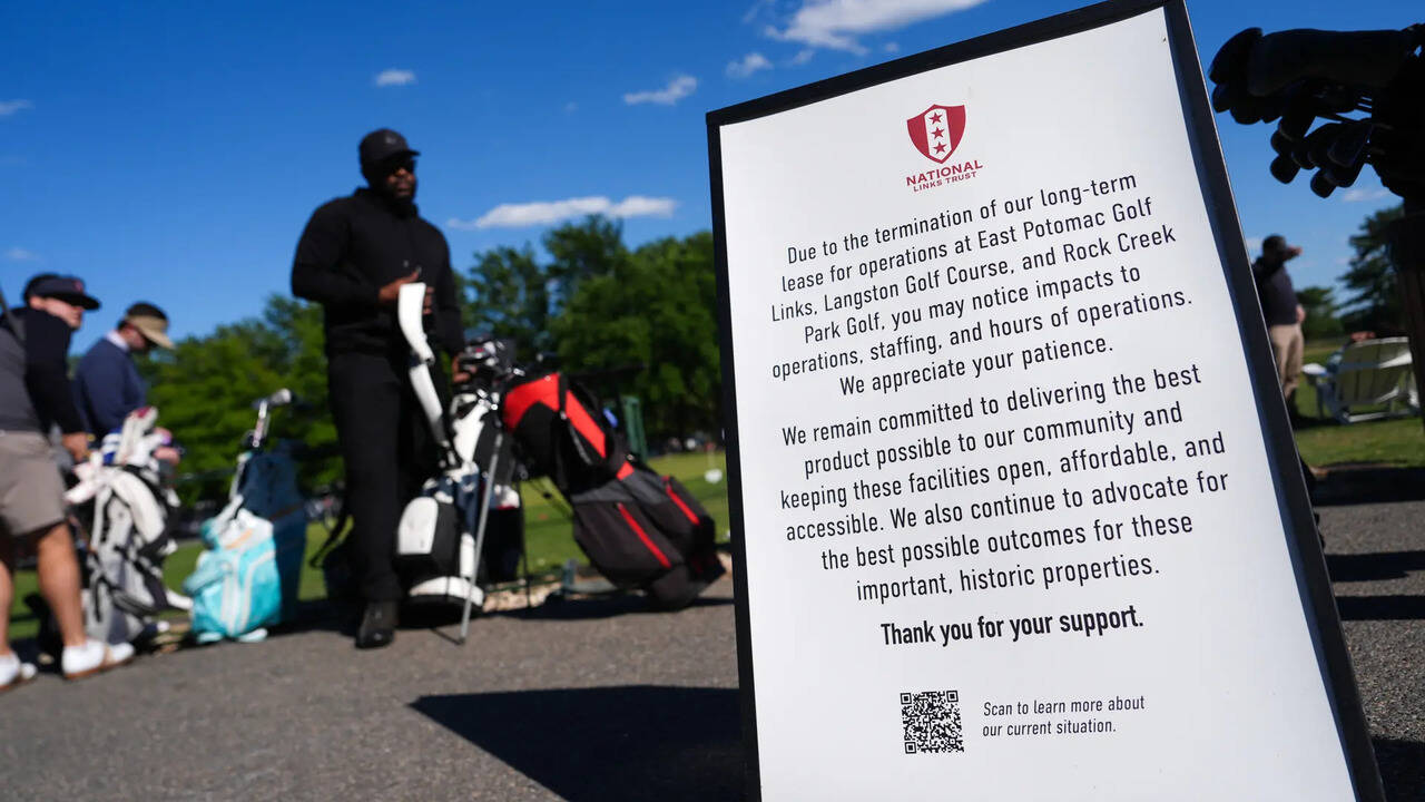 Toxic metals found in White House East Wing debris dumped at golf course