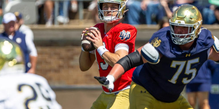 Notre Dame’s CJ Carr receives aggressive NFL draft take amid Arch ...