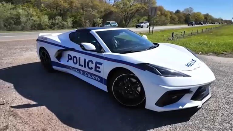 Suffolk County Police add Corvette to fleet to deter people from ...