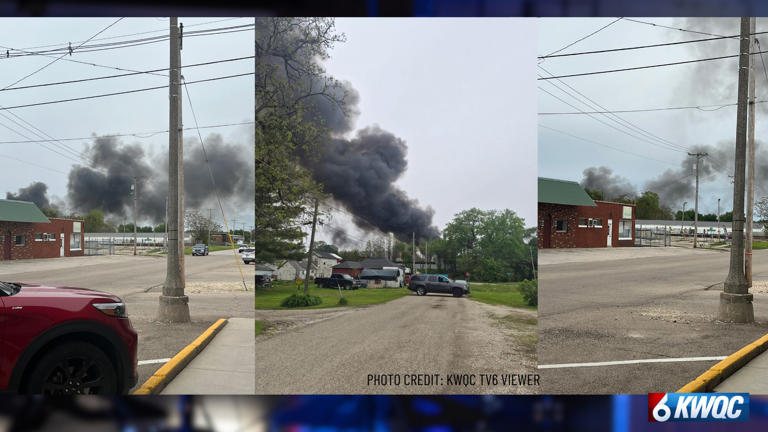 Officials: Large fire at scrapyard powered by fuel tanks that failed