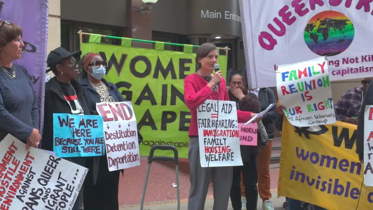 Rape erases human rights for fast-track deportation — AAWG protest in ...