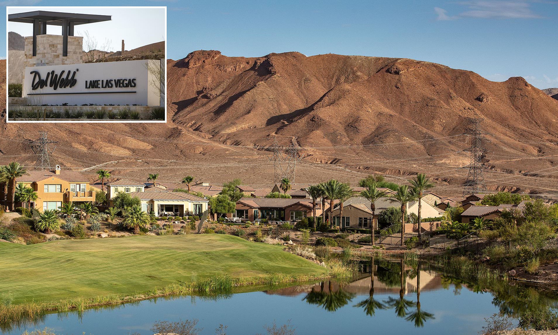New lakeside community filled with mansions is sinking into the earth ...