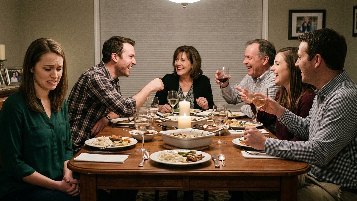 I felt judged every time I visited his family, until I spoke up