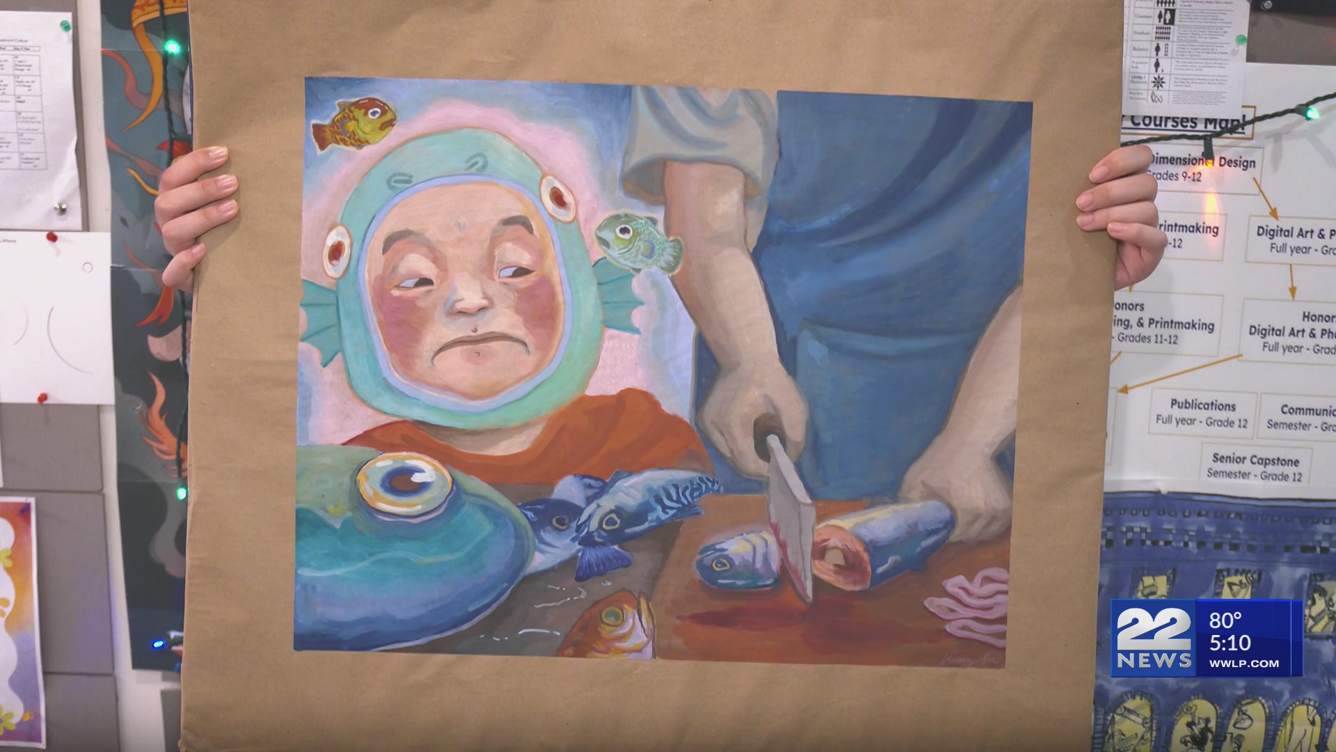 Longmeadow High School senior wins Congressional Art Competition