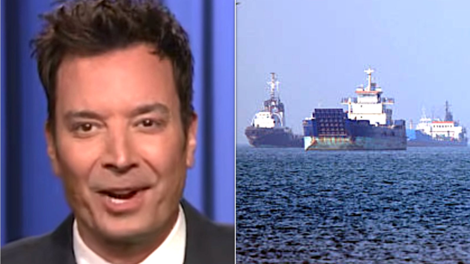 Jimmy Fallon turns Trump's ship plan for Strait of Hormuz into ...