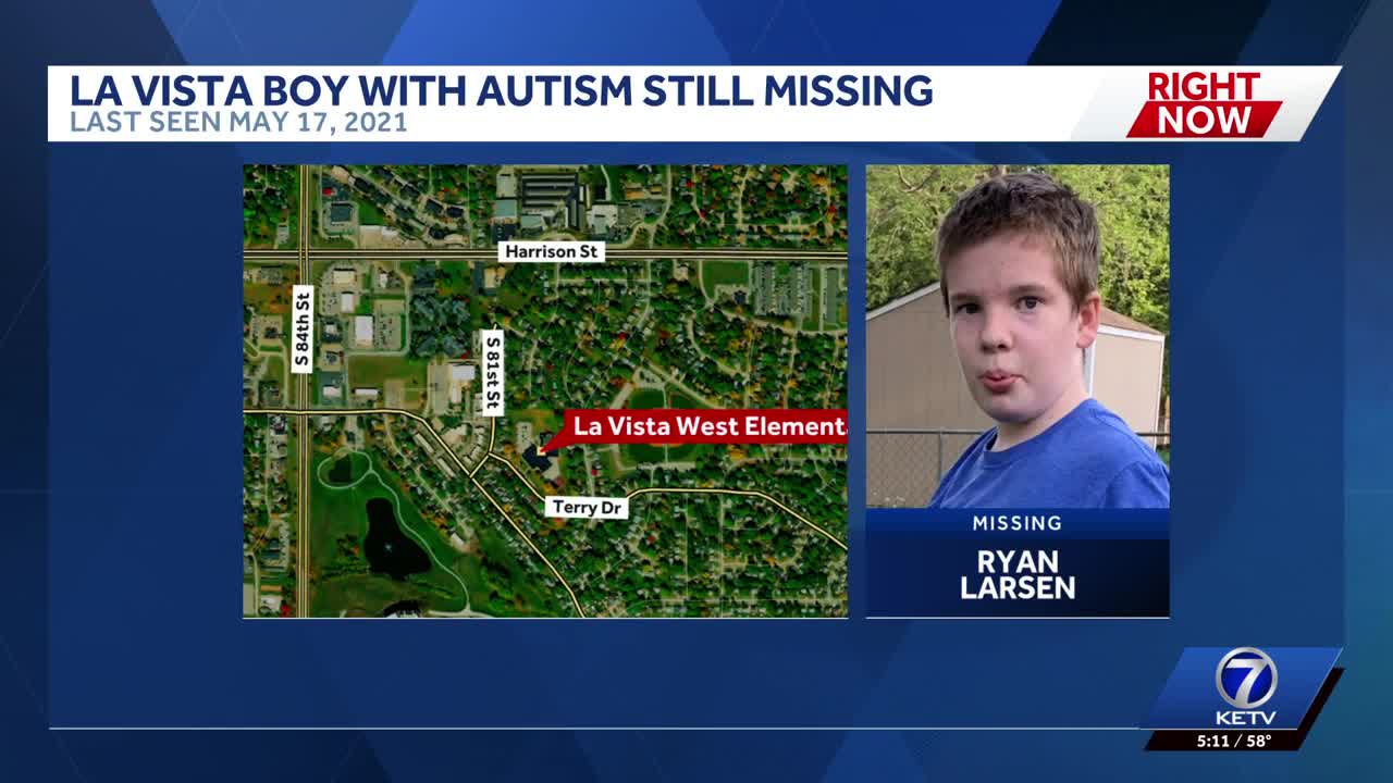 Ryan Larsen's disappearance: May marks 5 years since La Vista boy with ...