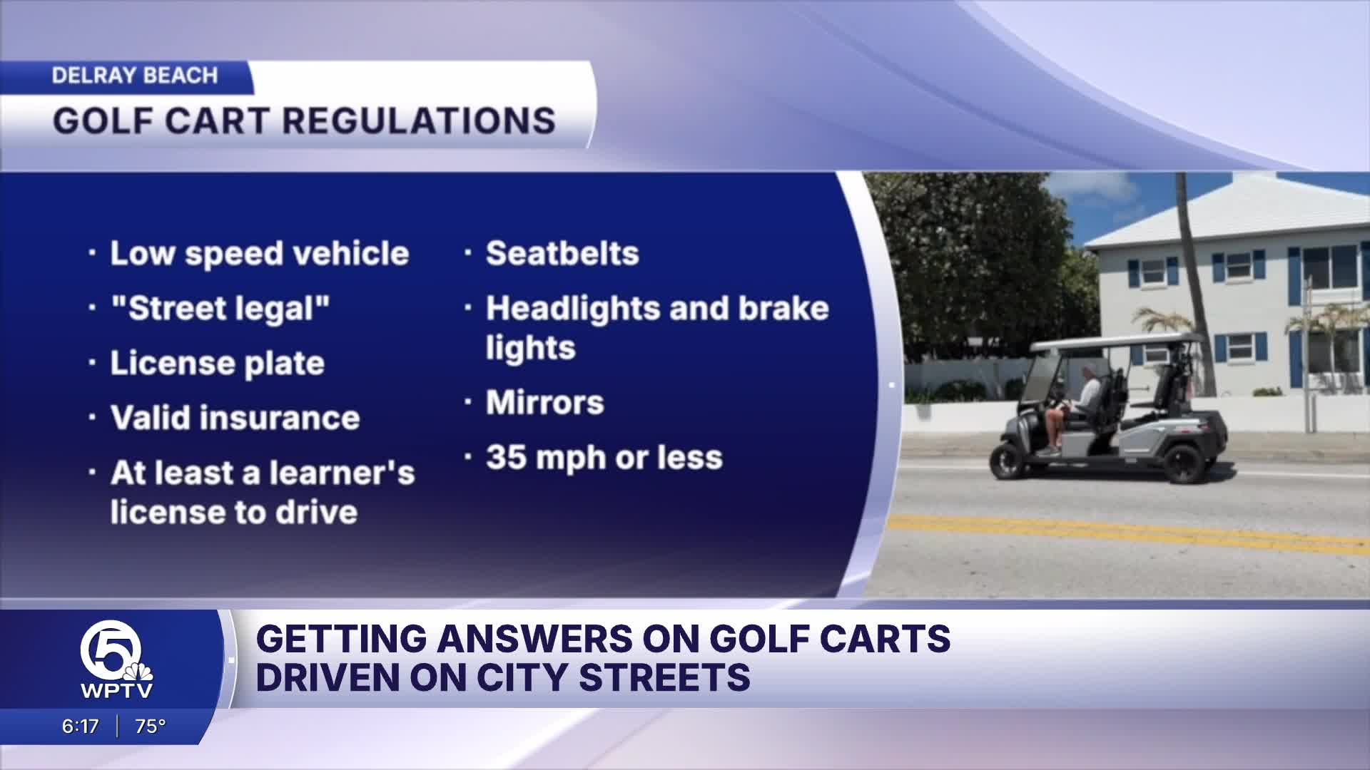 Golf cart incidents rise in Delray Beach as street use increases