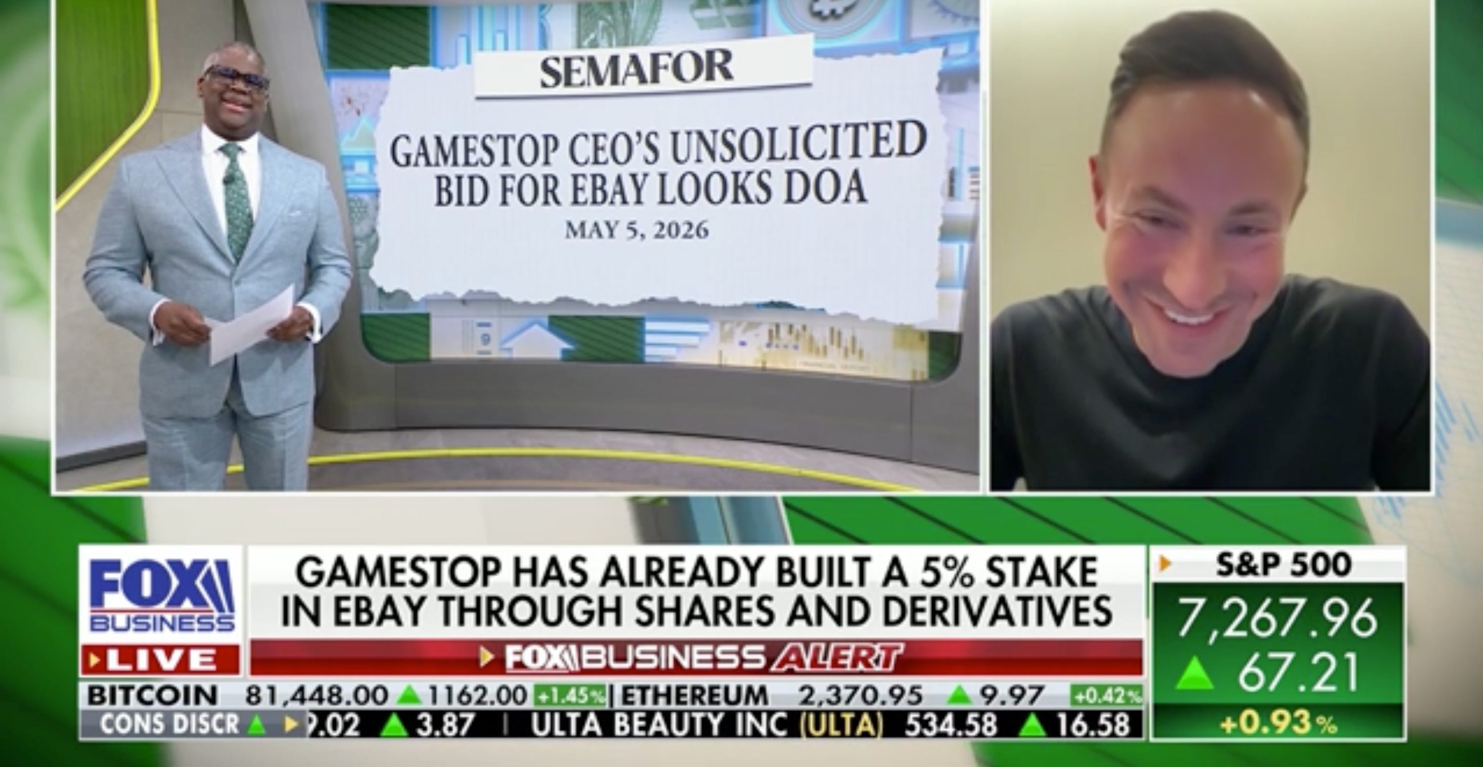 GameStop CEO Ryan Cohen is all smiles in first televised interview ...