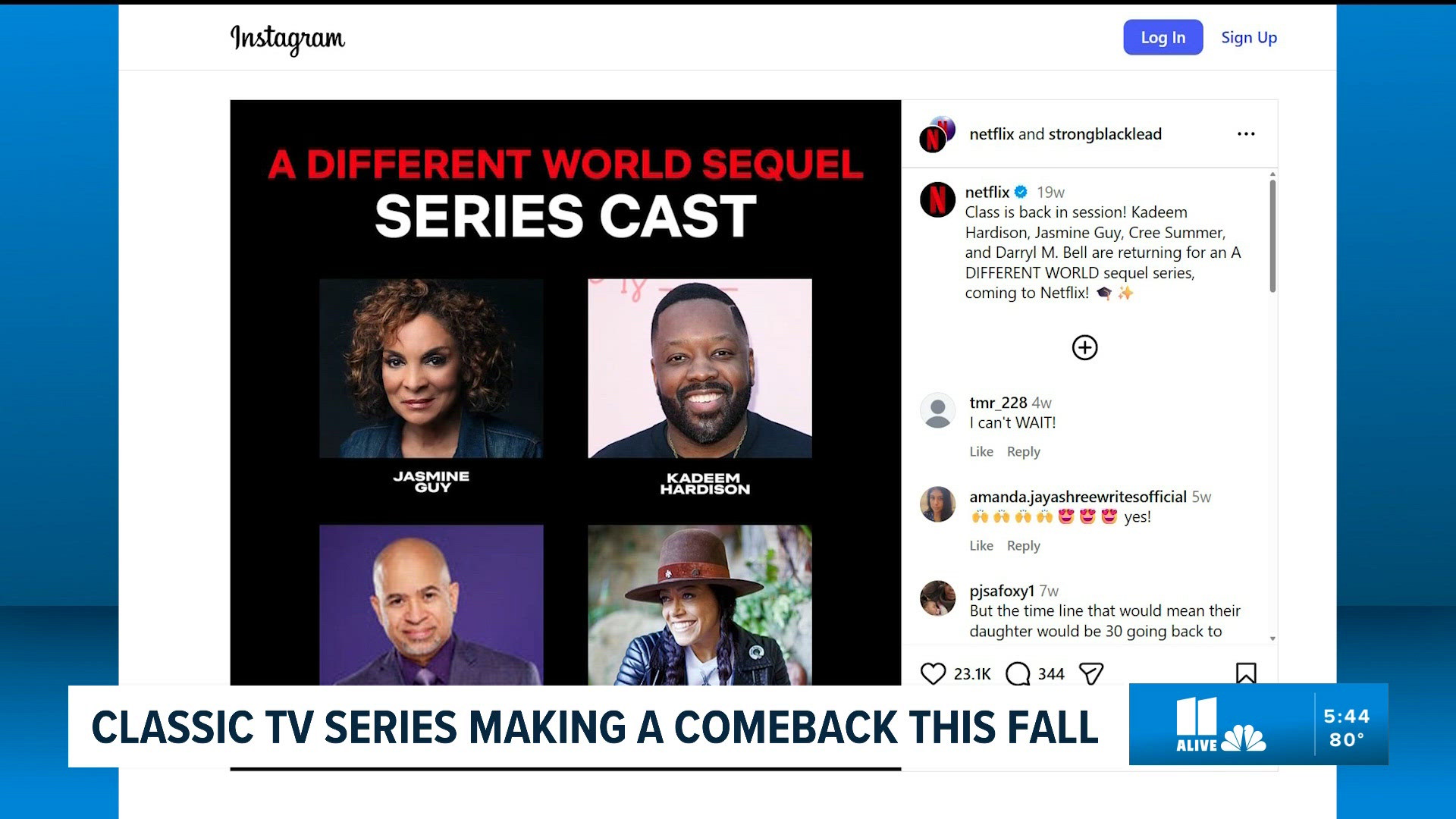 Classic TV series making a comeback this fall
