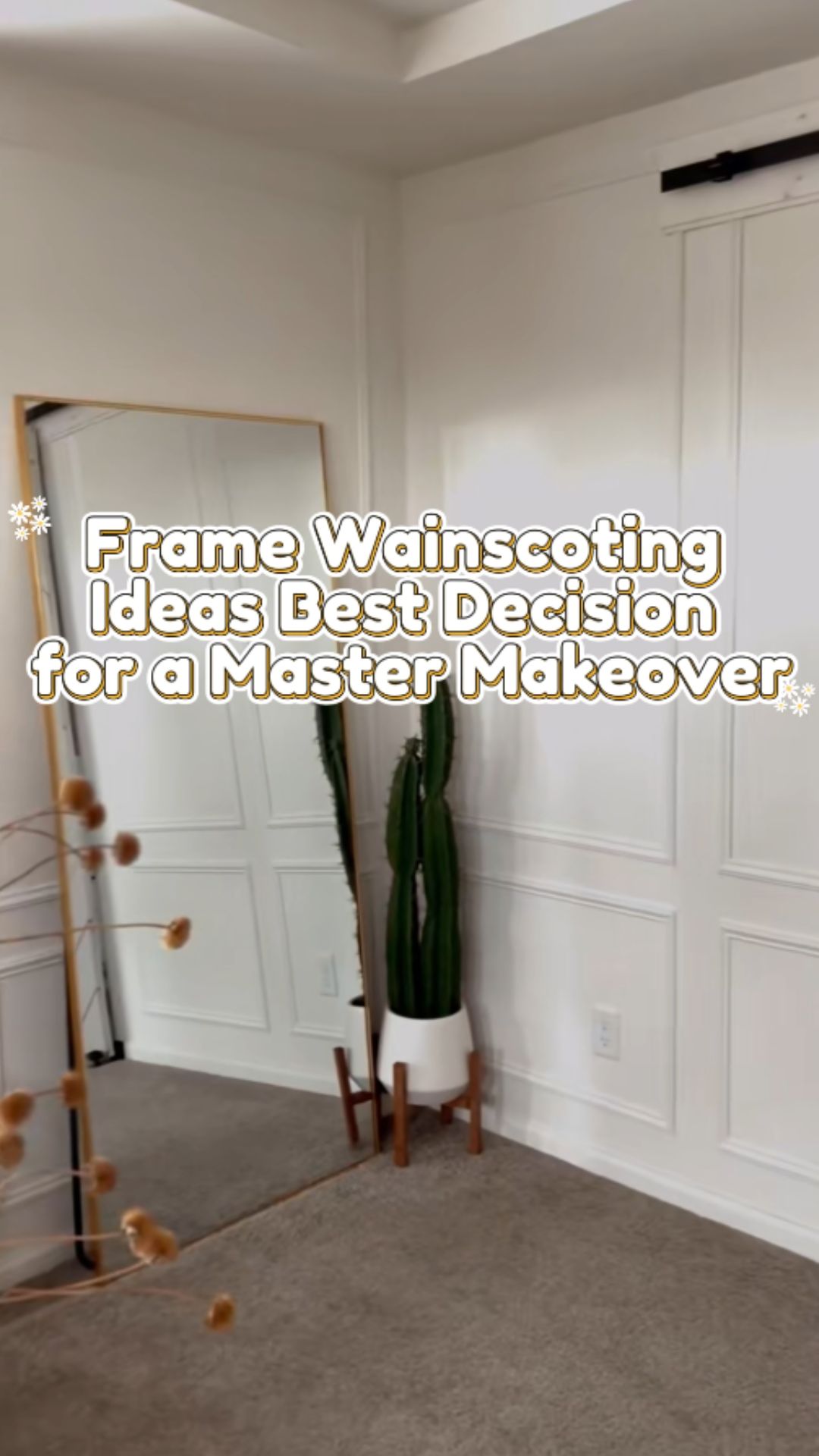 Frame Wainscoting Ideas Best Decision for a Master Makeover