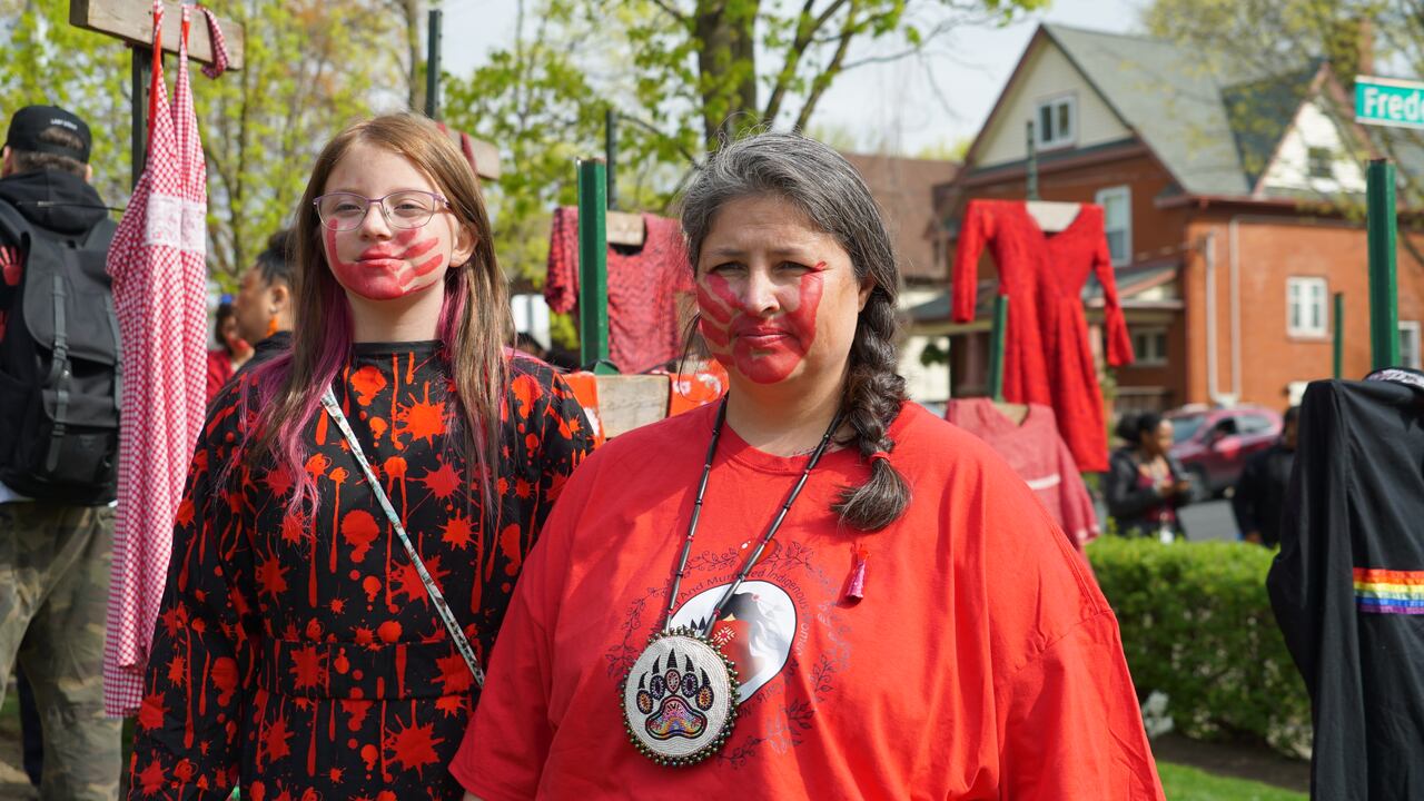 Red Dress Day commemorated with annual walk of solidarity in Kitchener