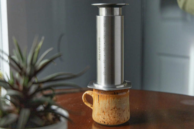 AeroPress stainless review: A sleek, durable twist on a fan-favorite brewer