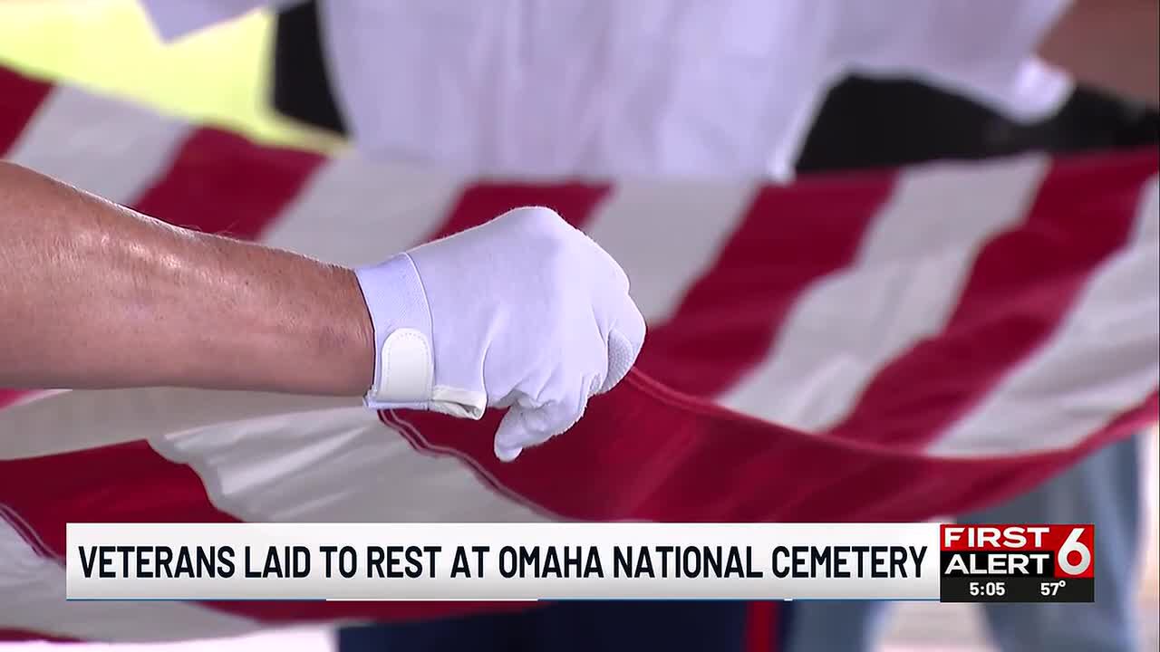 Eight veterans with no known family laid to rest at Omaha National Cemetery