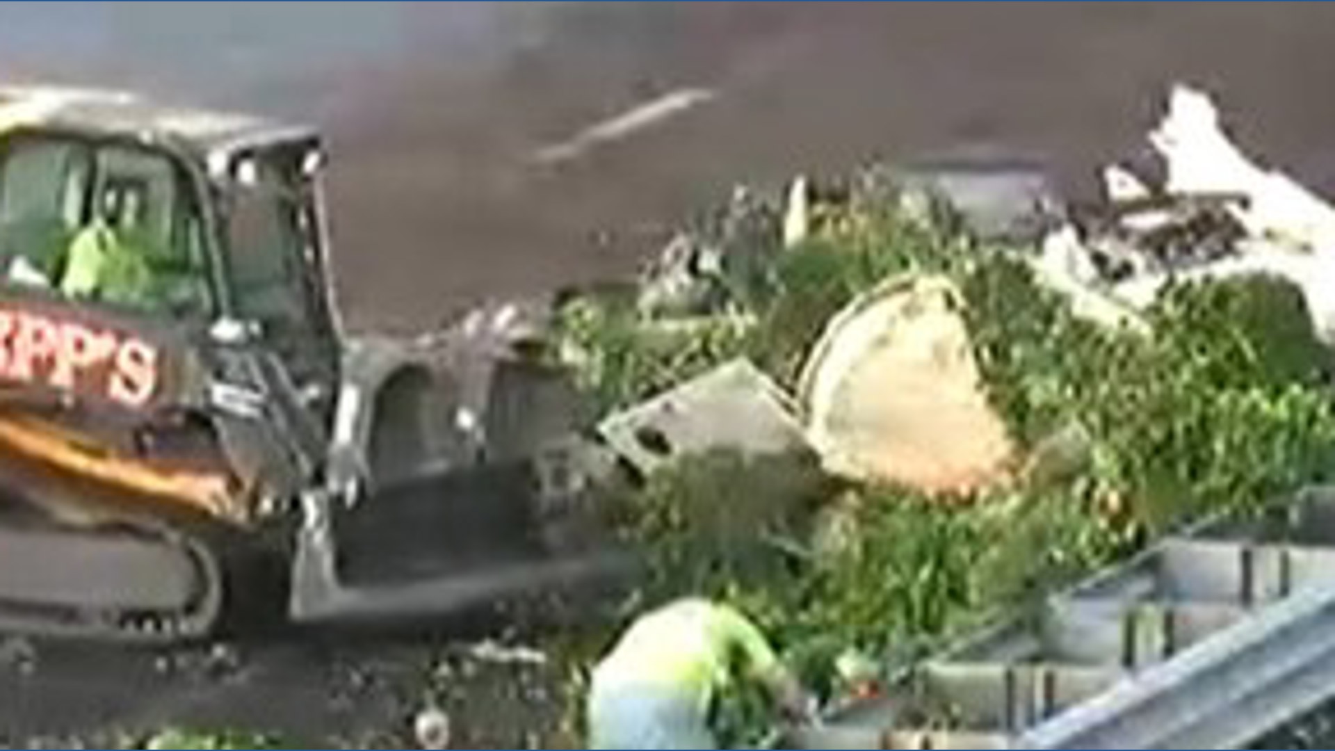 Semis crash, plants spill, I-75 shut down for hours 🚧🌿