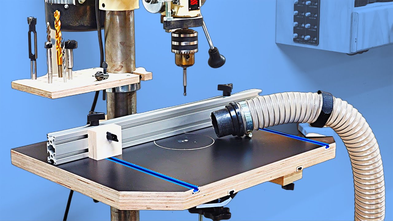 I transformed my drill press with these tips! 🔧