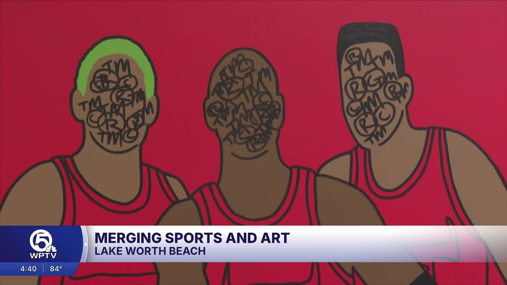 Local artists blend sports and art in Lake Worth Beach exhibit