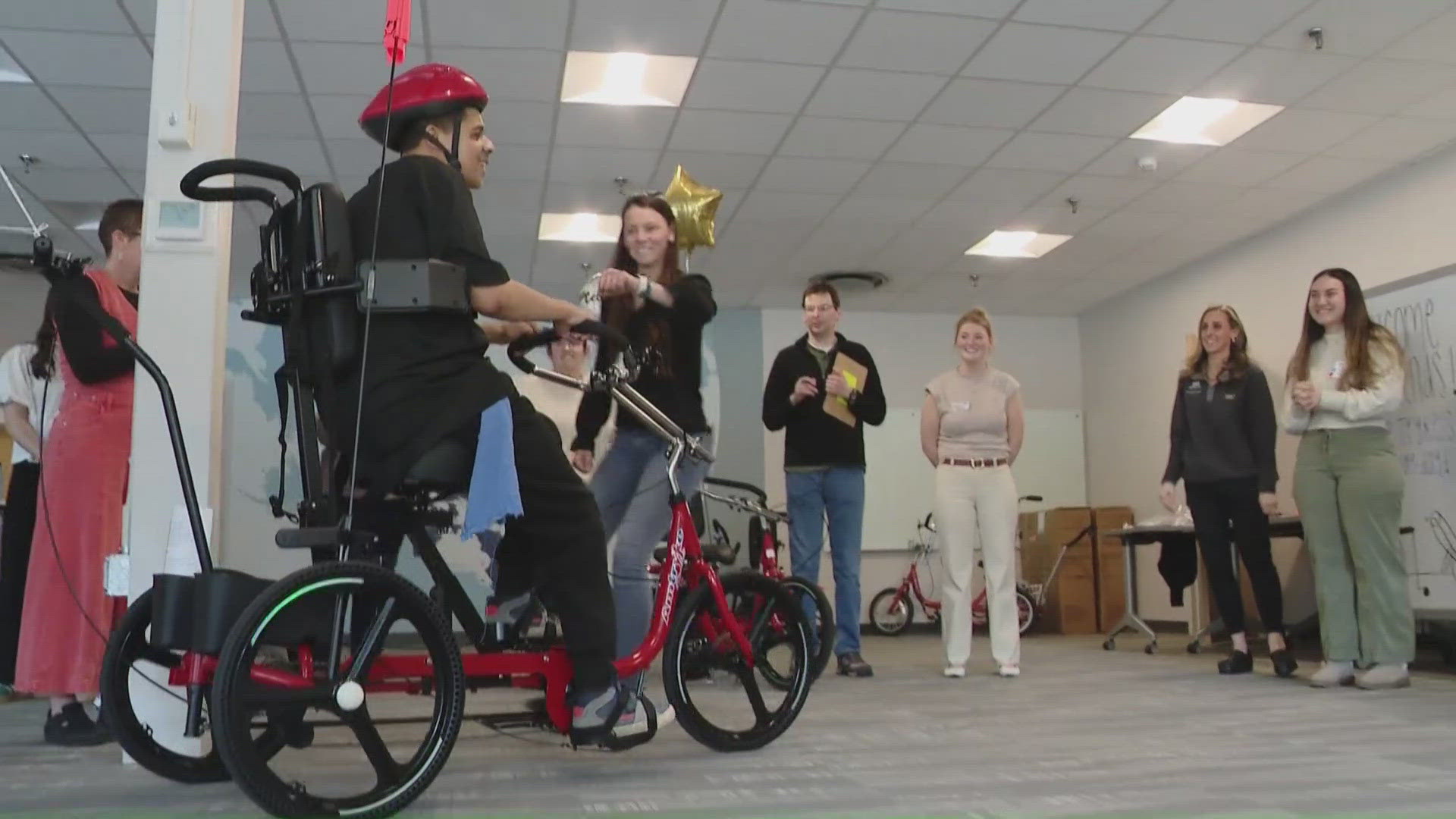 UNE adaptive bike access program